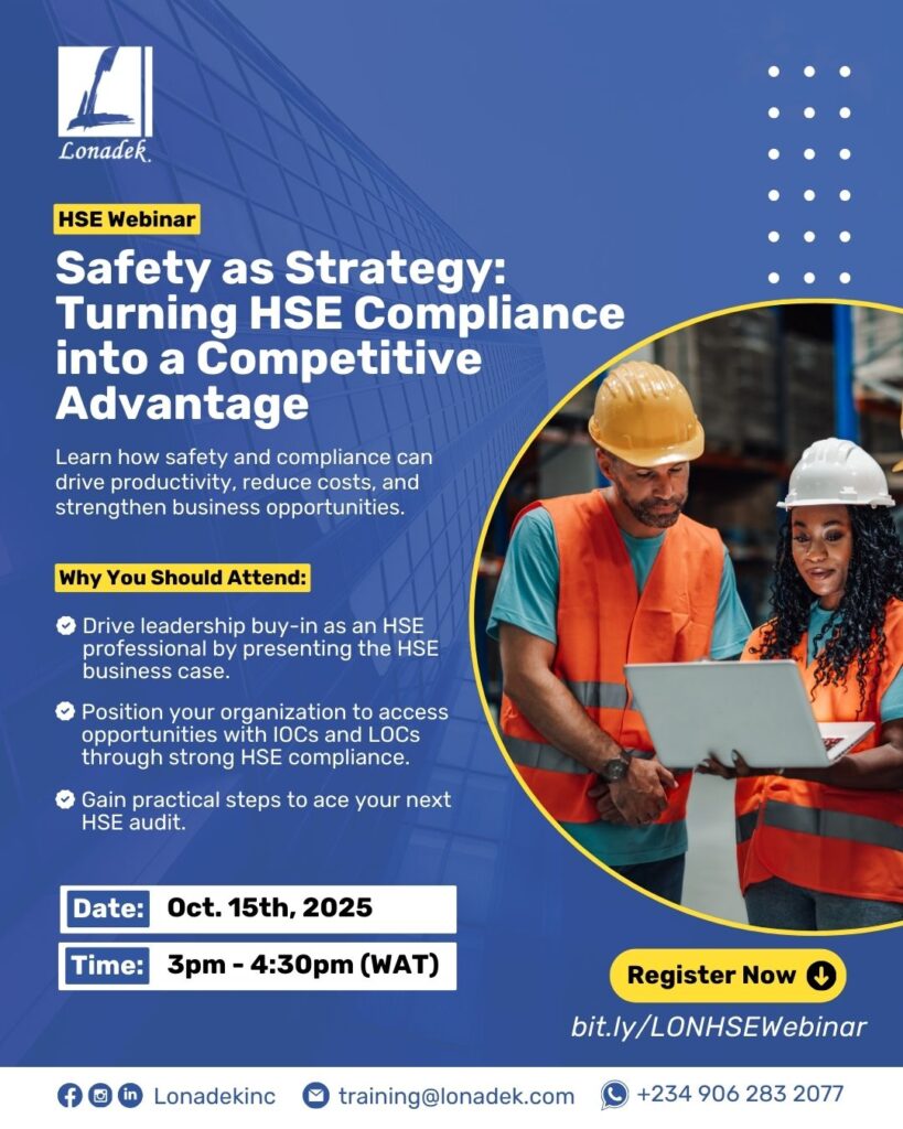 Safety as Strategy: Turning HSE Compliance into a Competitive Advantage ...